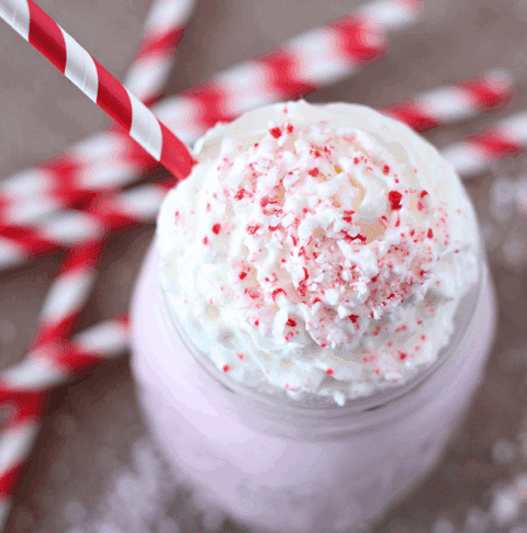Creamy Valentine’s Day Peppermint Shake - Westside Liquor